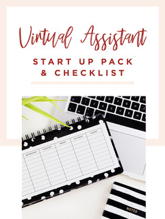Virtual Assistant Start Up Pack & Checklist - Lindsey Fairhurst